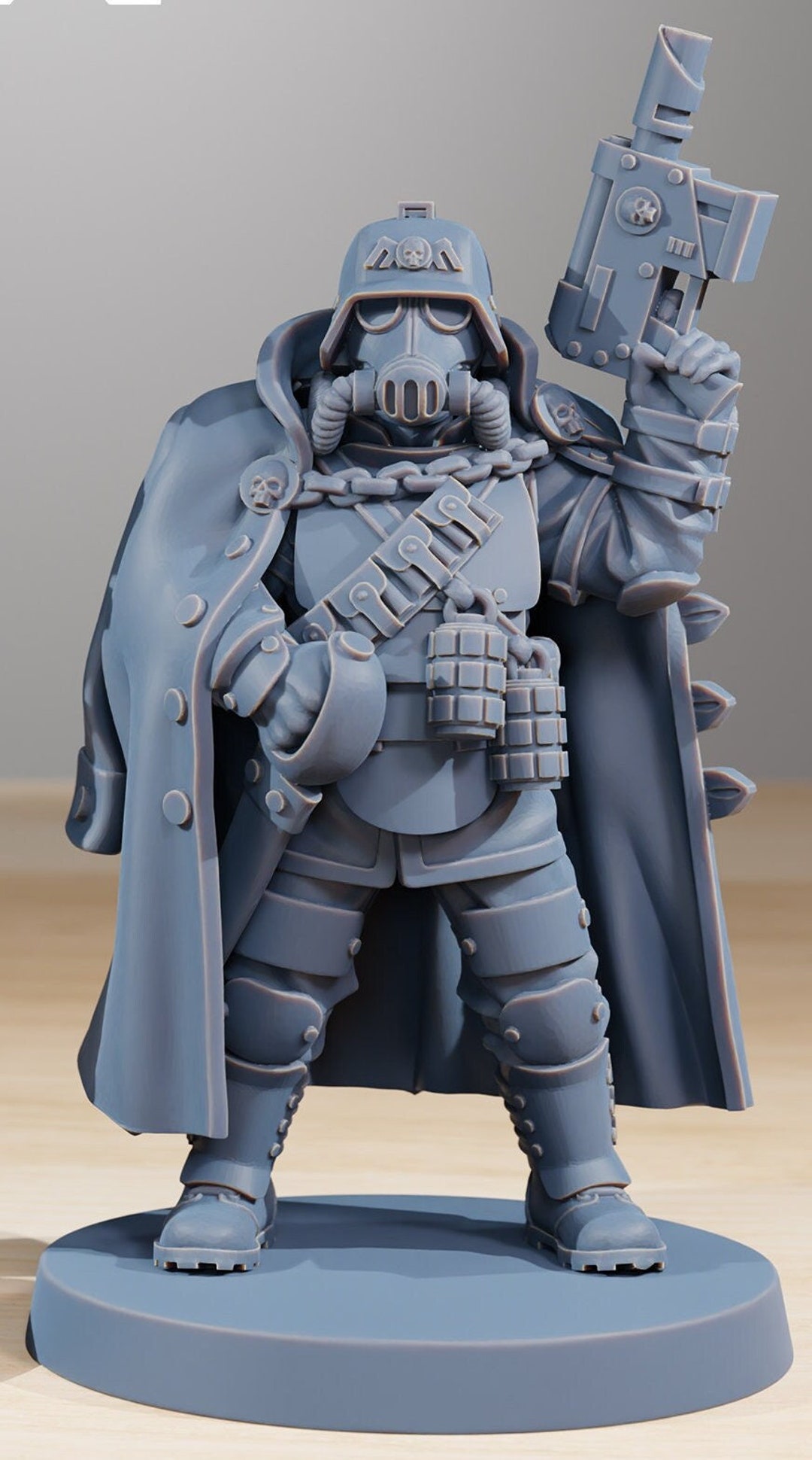 Grimguard Sergeant by Stationforge Miniatures - | Imperium | Mankind ...