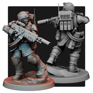 Stormtroopers (5 Models) + Base(s) by Red Pilgrim Miniatures ...