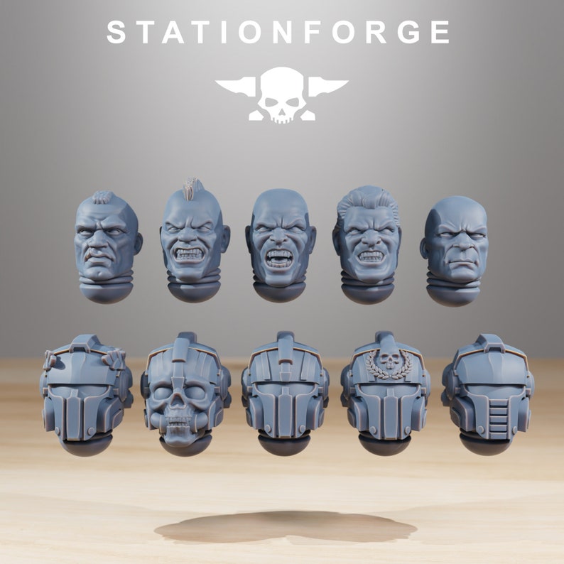 Socrates Legion Deviators (10 Models) + Base(s) by Stationforge | 8K ...