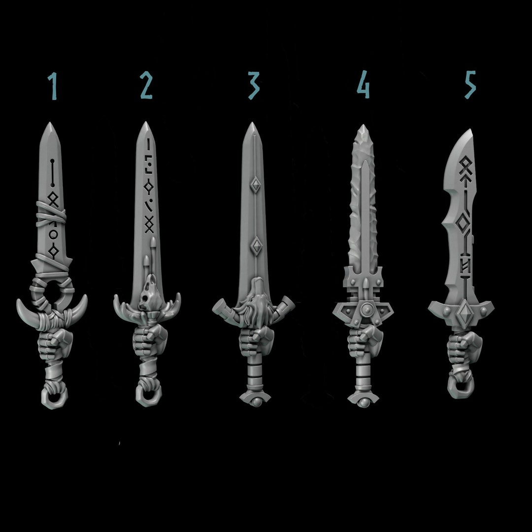 Primal Beasts Wolves [savage Swords] Elite Upgrade Kit (set of 5 ...