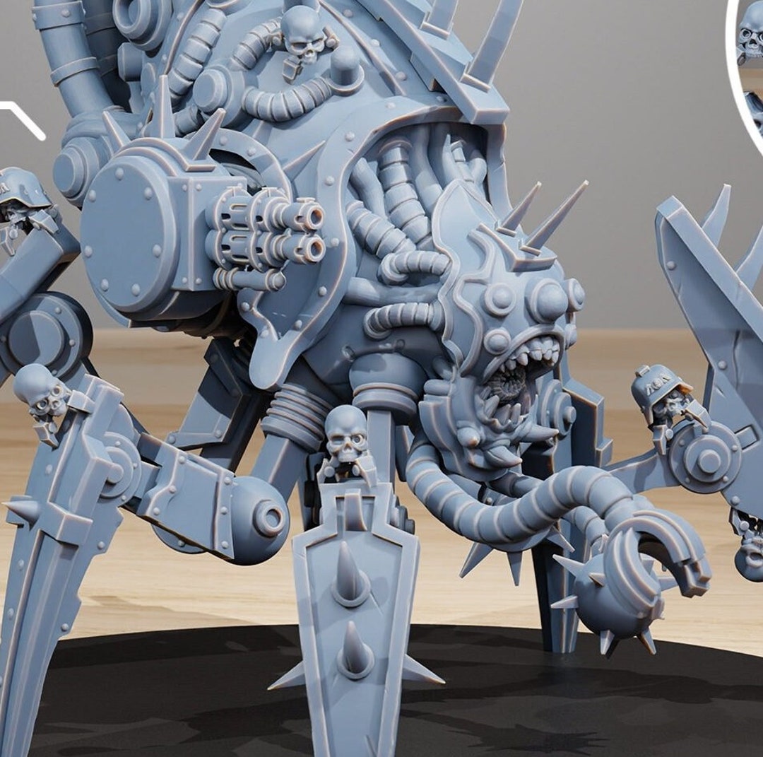 Pythonicus Swarm Spawner + Base(s) by Station Forge Miniatures ...