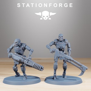 Astronet X1 Infantry (set of 10) + Base(s) by Stationforge - Xenos ...