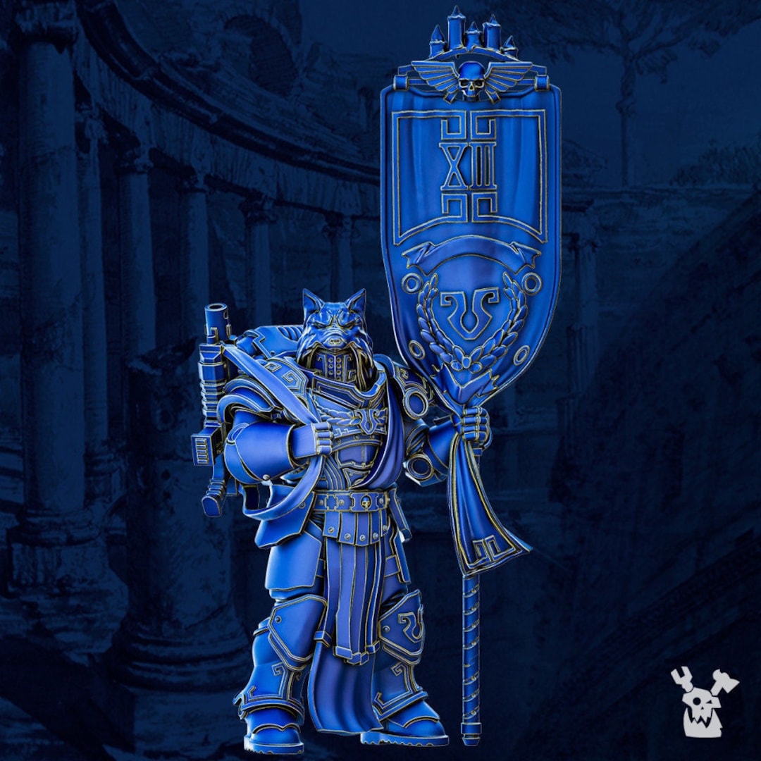 Legio Prima Victrix - Vexillum Bannerman by Dakkadakka Miniatures ...