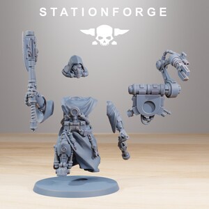 Scavenger Commander + Base(s) by Stationforge Miniatures - Mars | Tech ...