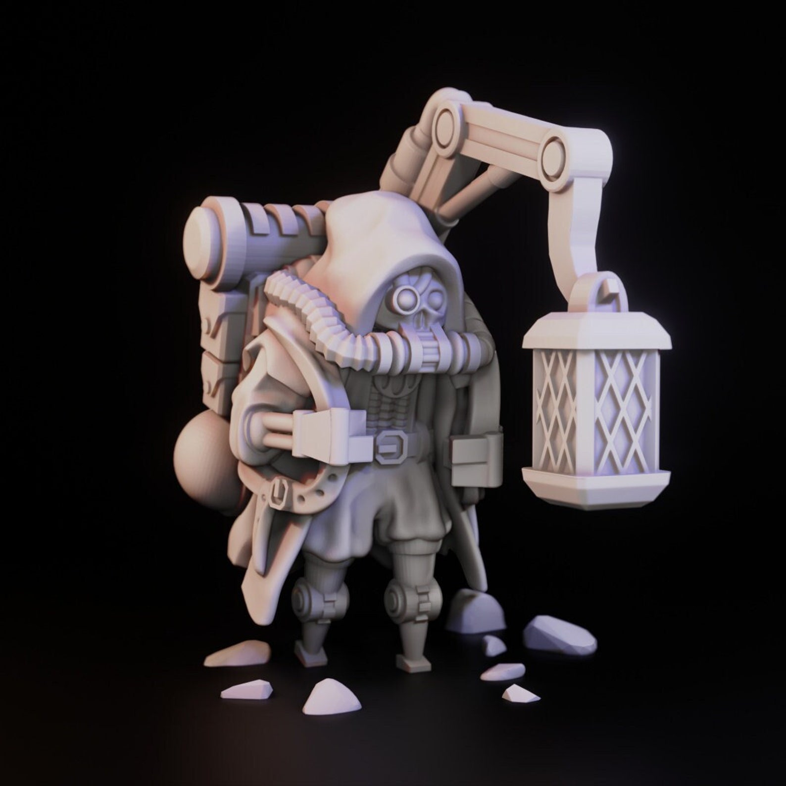 Scavenger Adventurer (set of 1) - | Mars Tech Priest | Surveyor Bot ...