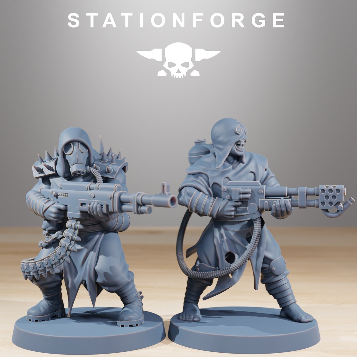 Corrupted Guard Nomads (set of 10) | Navy | Kill Squad | Mutant Pirate ...
