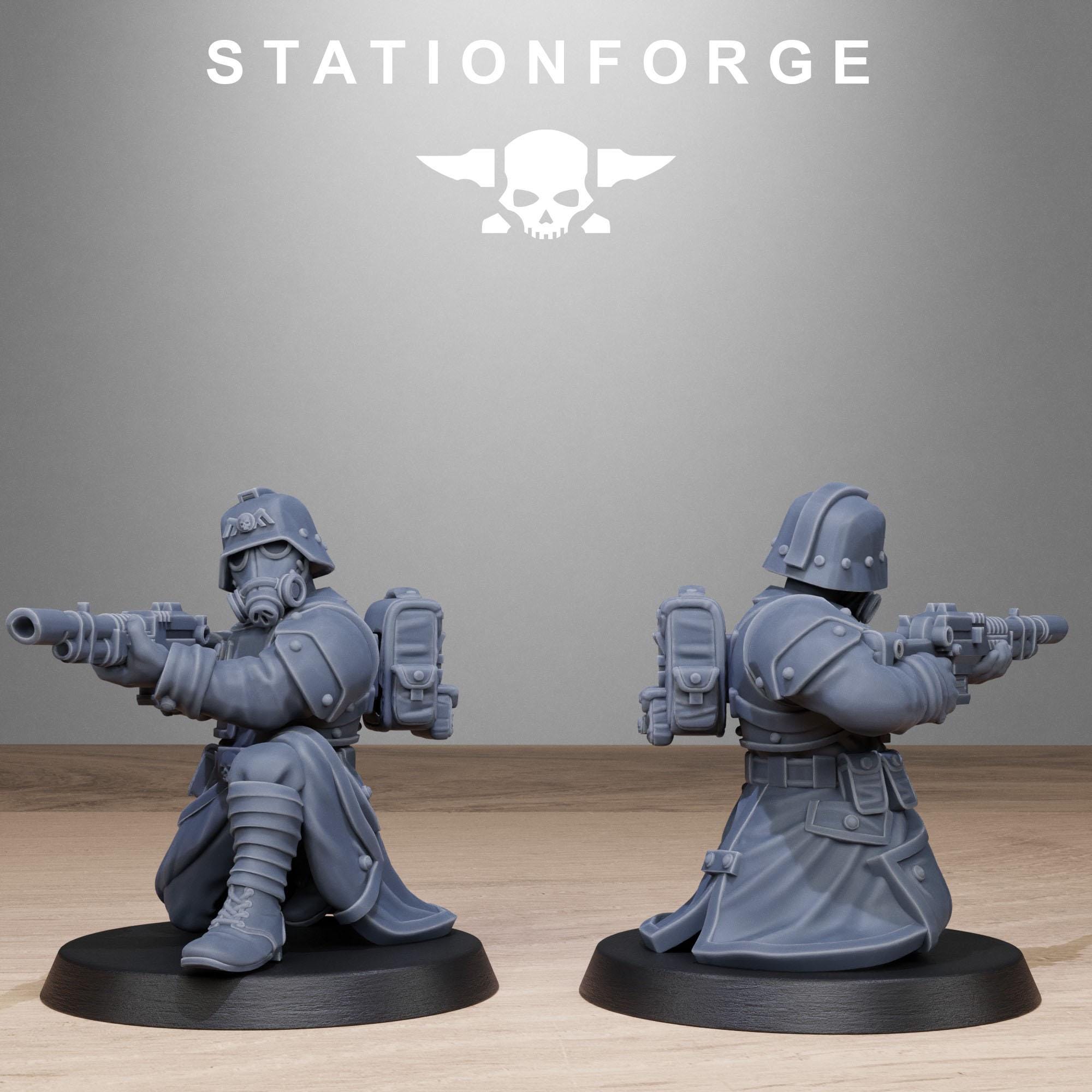 Grimguard Vigils (set of 10) + Base(s) 16K | 12K UHD Prints by ...