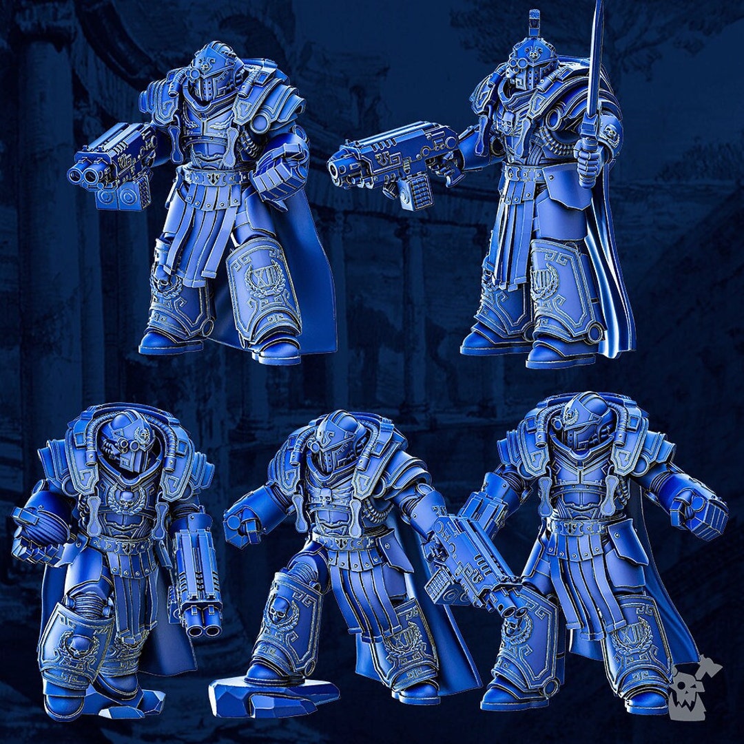 Legio Prima Victrix -gravis Princeps (set of 5) by Dakkadakka ...