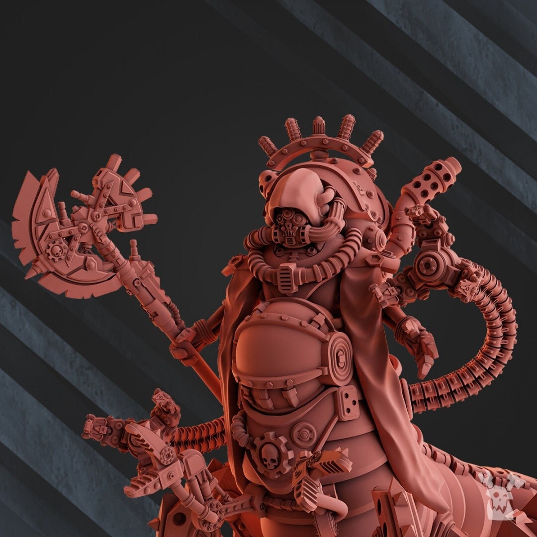 Machine Cult Archon Balthazar 8K Resin Printed Miniature Machine Cult ...
