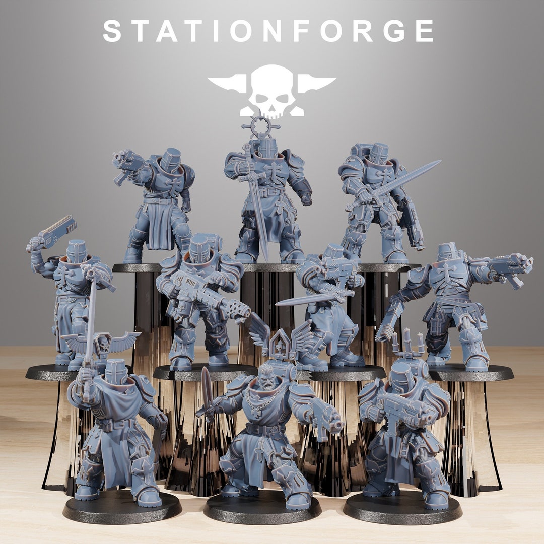 Socrates Legion Zealots (10 Models) + Base(s) by Stationforge | 8K ...