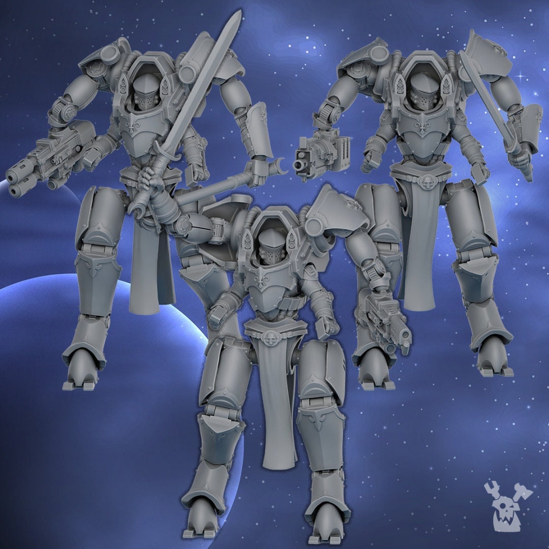 Exosuit Squad (set of 3) by Dakkadakka Miniatures - Grimdark Future ...