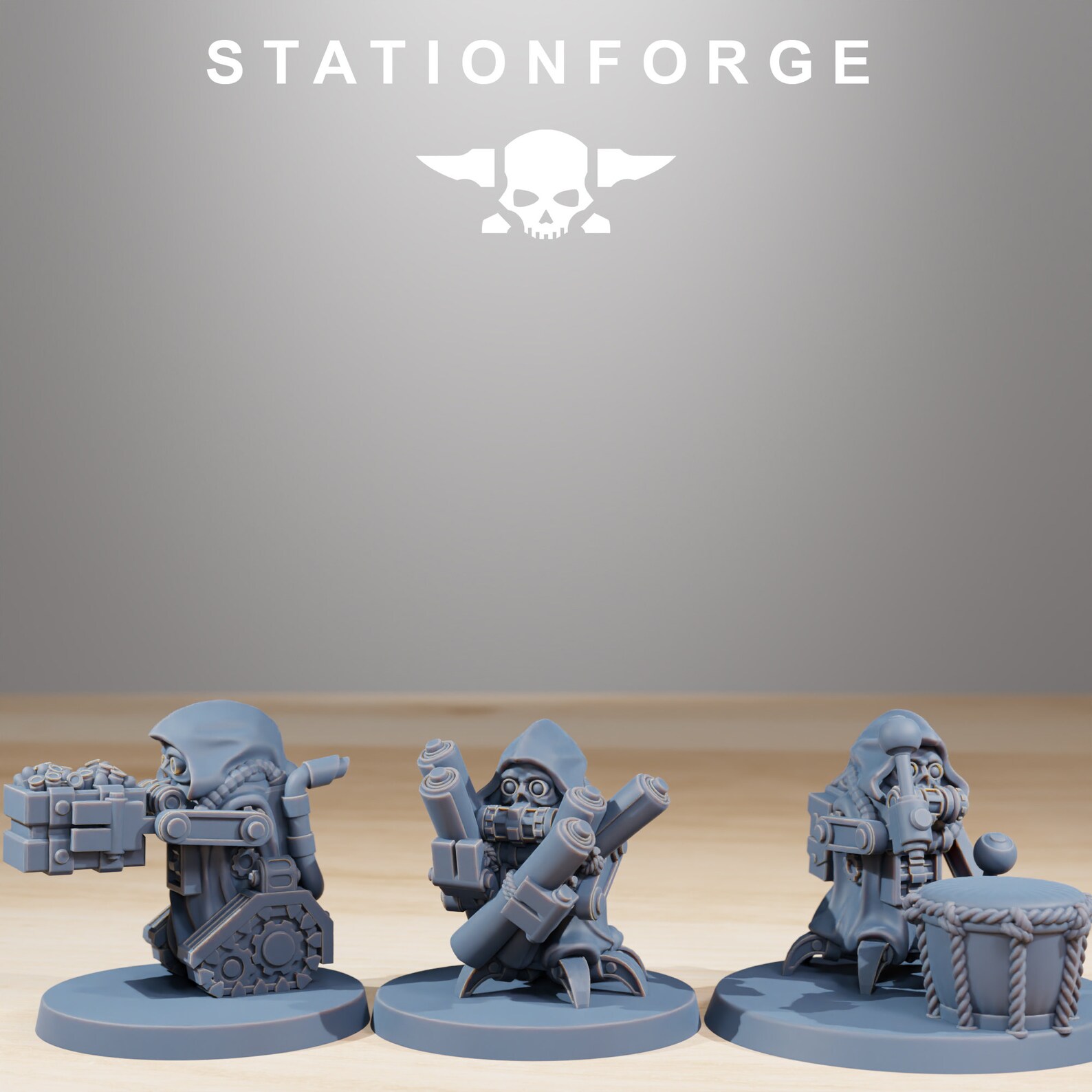 Bobby Gang (set of 20) | Proxy Scavenger | Mini Mecha Drones | Robot ...
