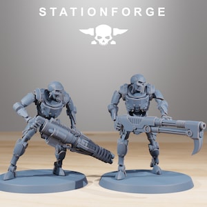 Astronet X1 Infantry (set of 10) + Base(s) by Stationforge - Xenos ...