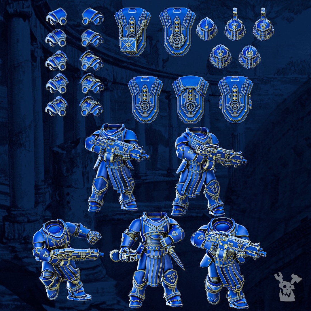 Legio Prima Victrix - Princeps Cohorte Infantry Squad (set of 5) by ...