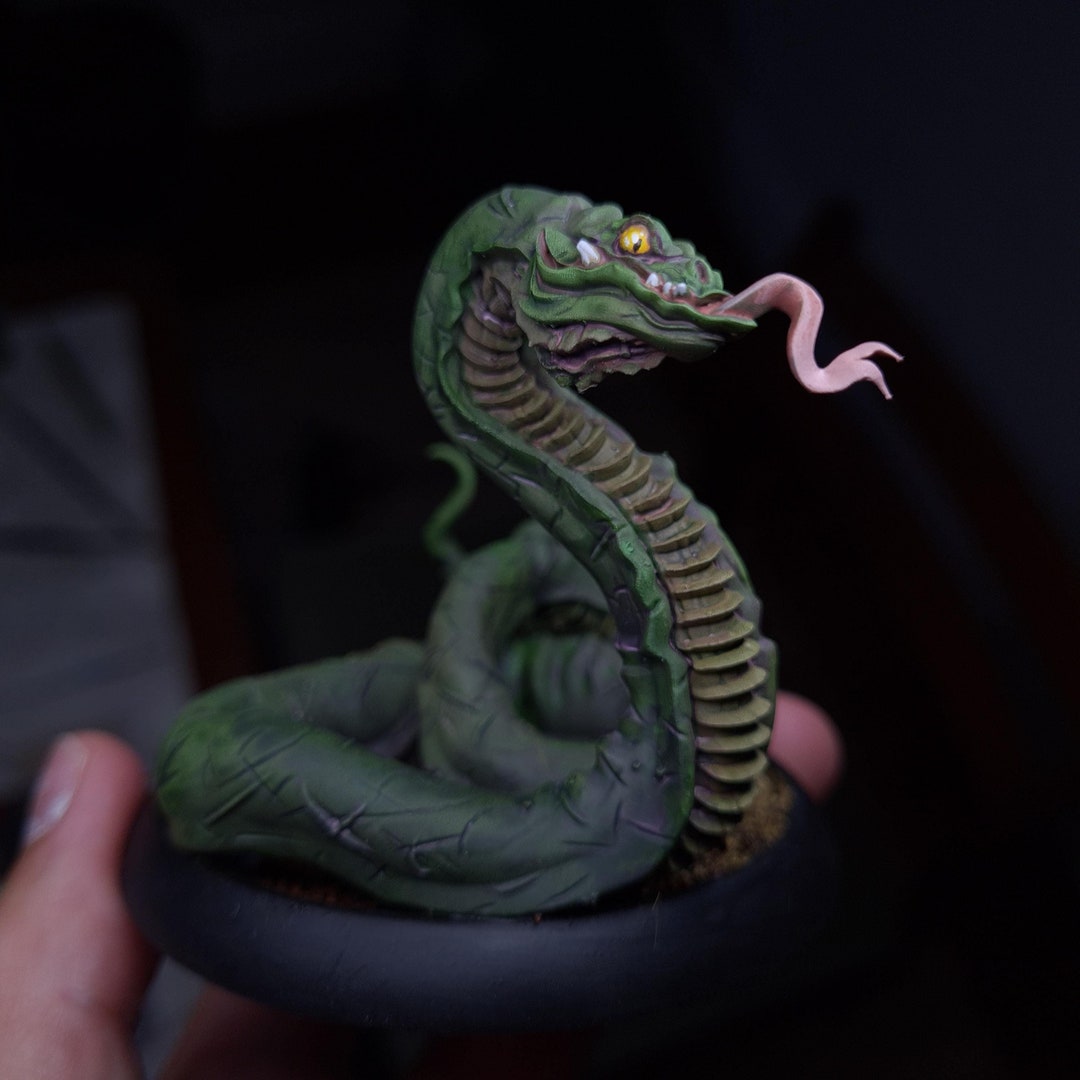 The Lambton Worm 12k | 16K UHD Print by Warp Miniatures - Etsy