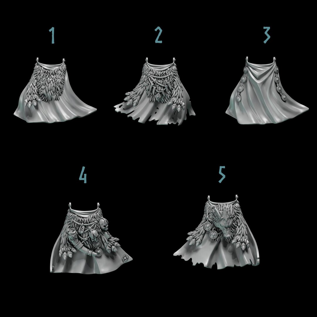 Primal Beasts [termi Cloak & Cape] Elite Upgrade Kit (set of 5 ...