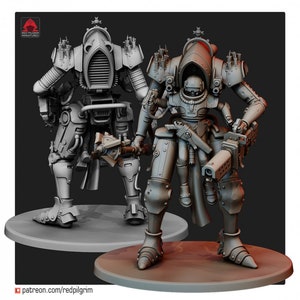 Sister Sentinels (3 Models) + Base(s) by Red Pilgrim Miniatures ...