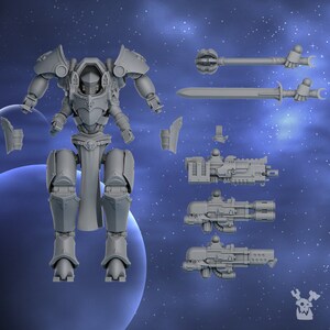 Exosuit Squad (set of 3) by Dakkadakka Miniatures - Grimdark Future ...