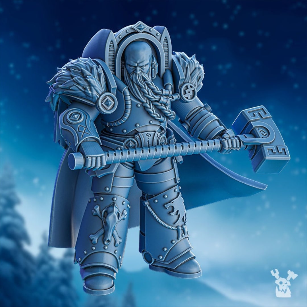 Stormbringer Yorr Stone Hammer - 12K/16K UHD - by Dakkadakka Miniatures ...