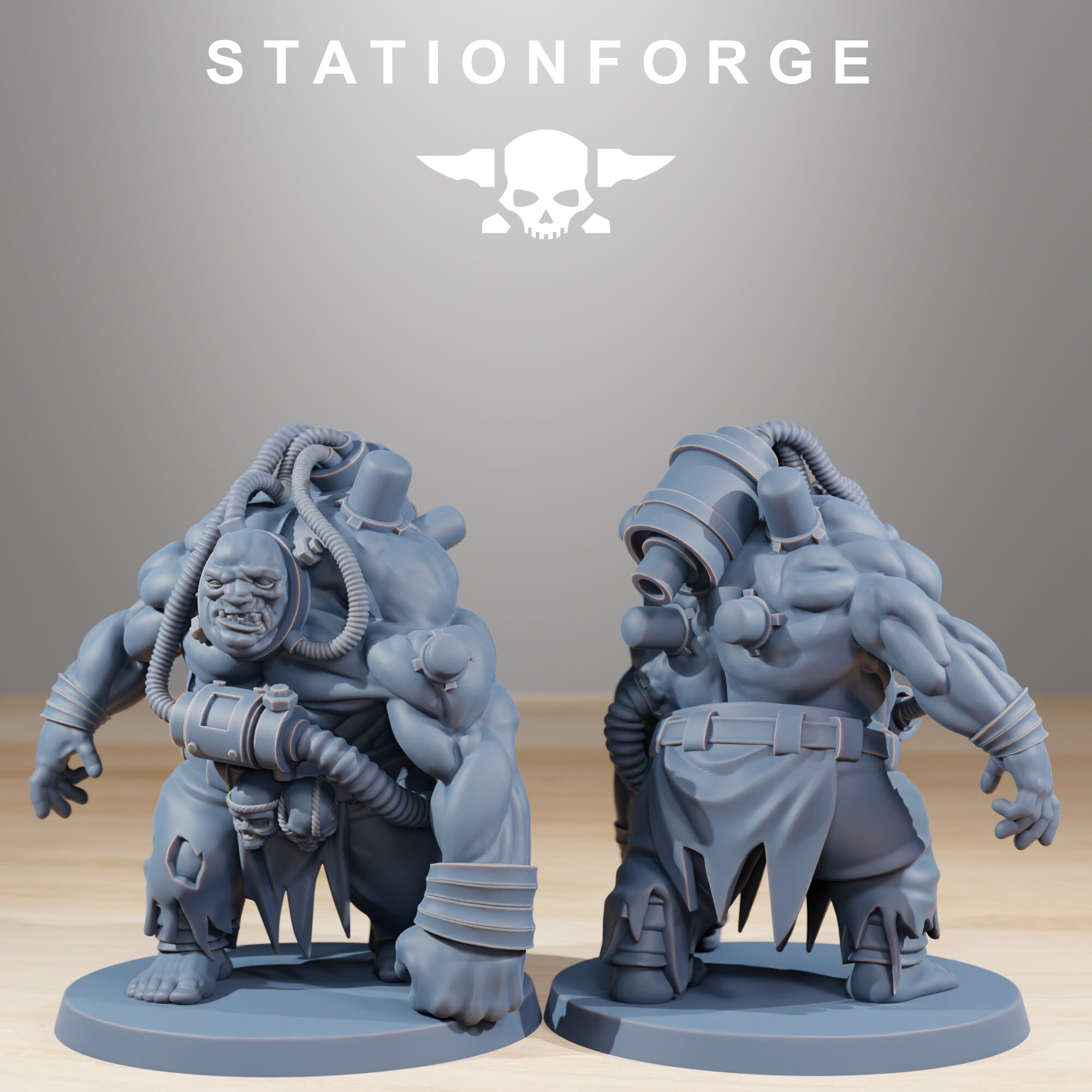 Corrupted Guard Nomads (set of 10) | Navy | Kill Squad | Mutant Pirate ...
