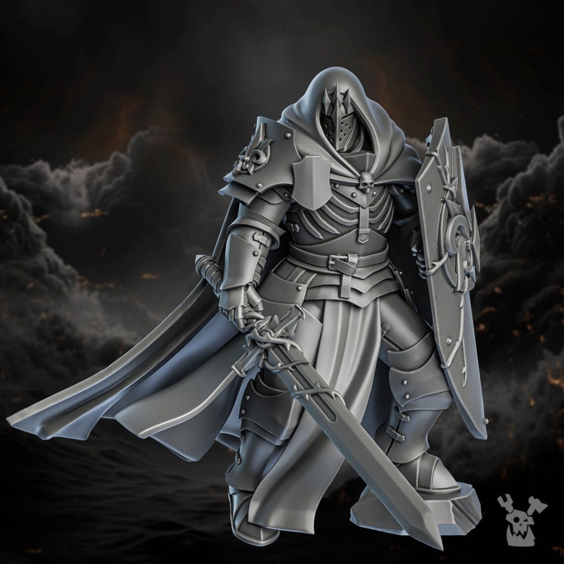 Thorn Knight #3 12K | 16K UHD by Dakkadakka Miniatures - Order of ...
