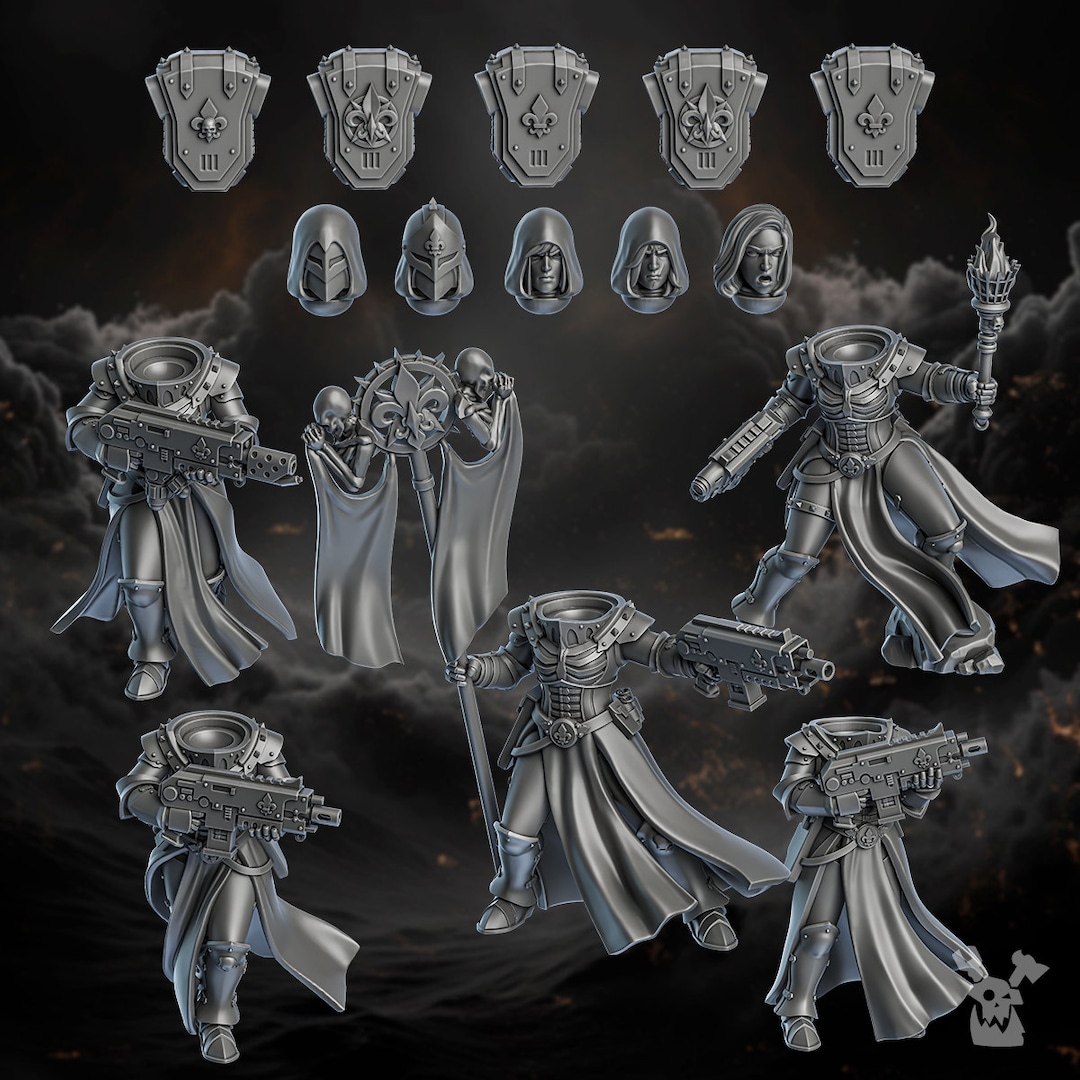 Sisters of Minor Guilt (set of 5) 12K | 16K UHD by Dakdak Miniatures ...
