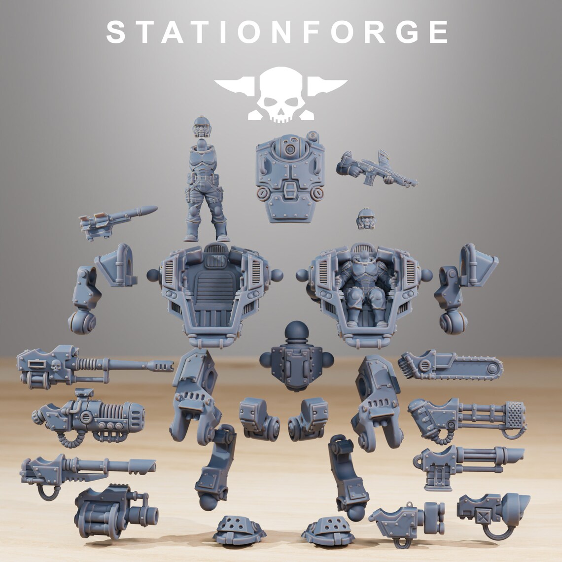 National Guard Warmech OFFICIAL 8K RESOLUTION PRINT by Station Forge - Etsy