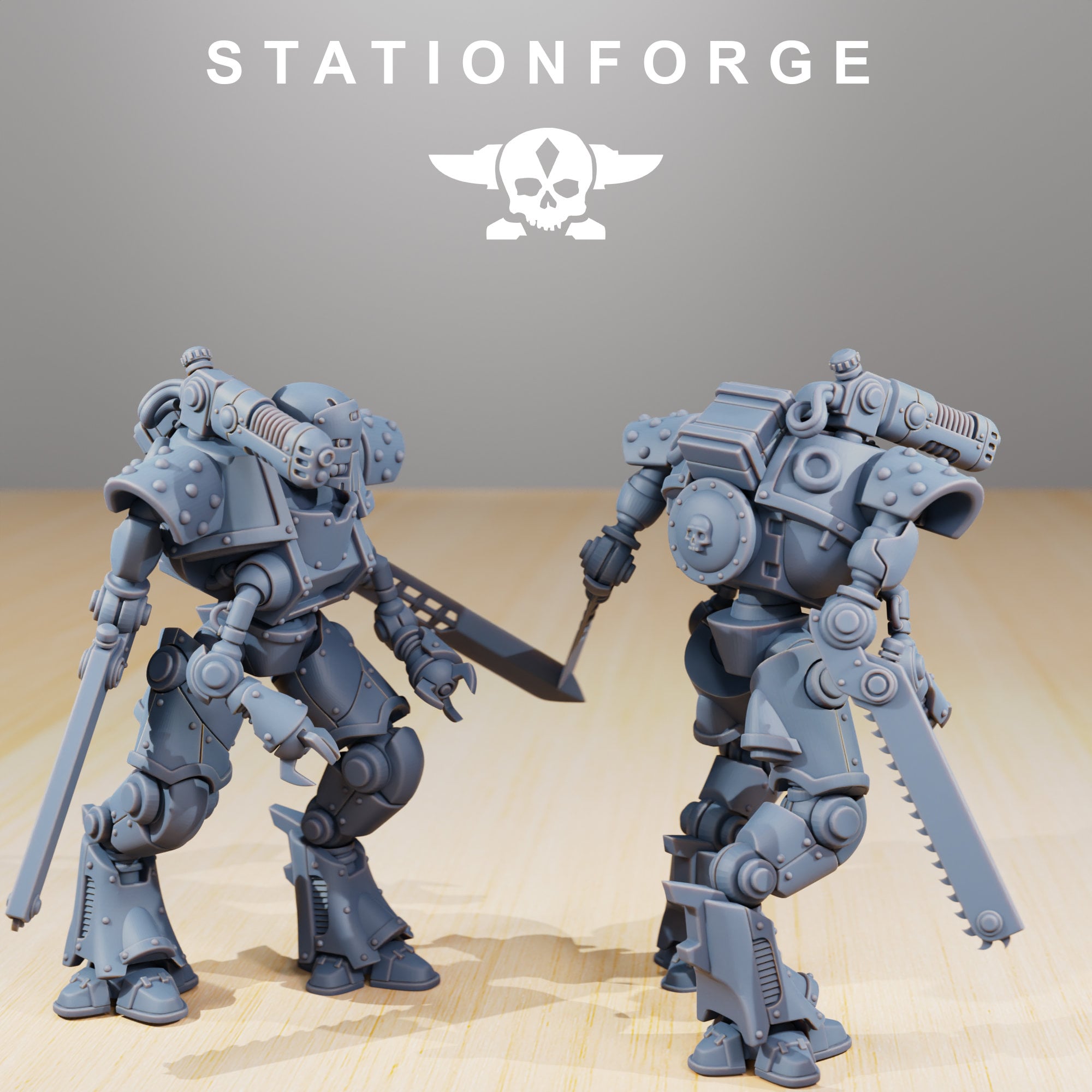 Scavenger Exutar Builder Kit - | Mars Droid War Machine Lancer Post ...