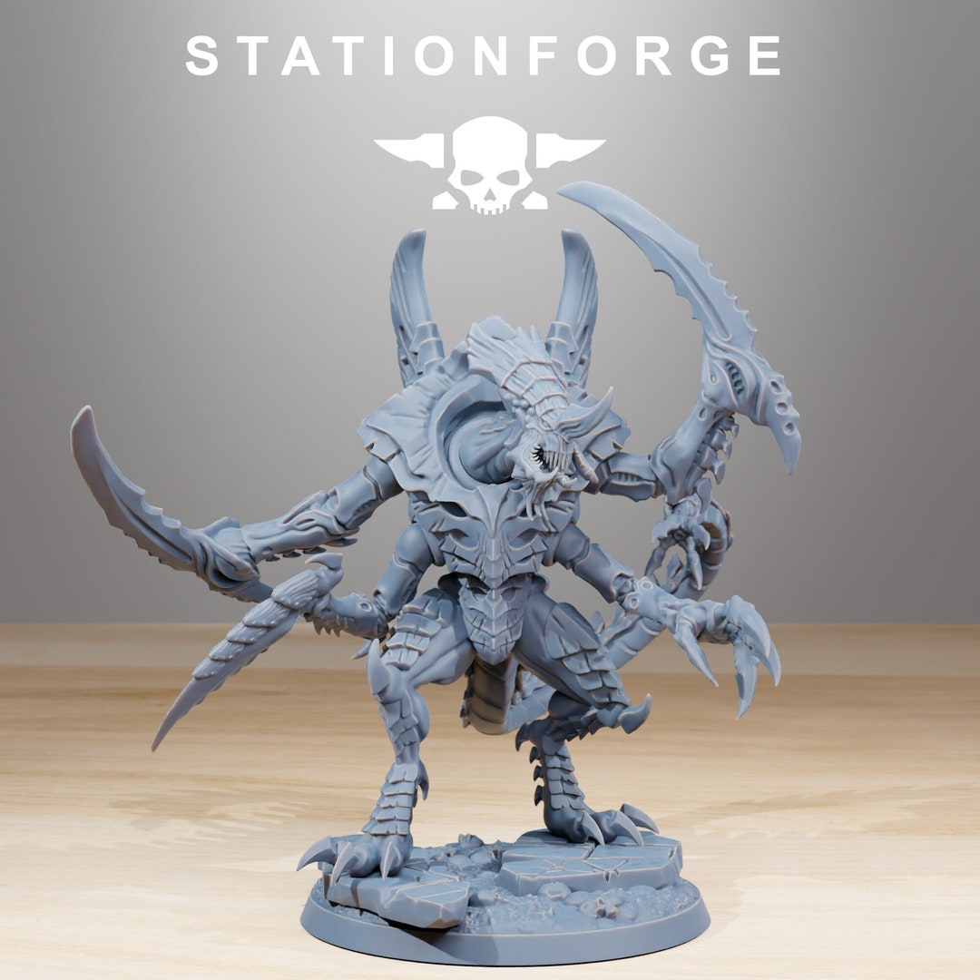 Xenarid Nyxar Predator + Base(s) by Stationforge - Xenos | Alien ...