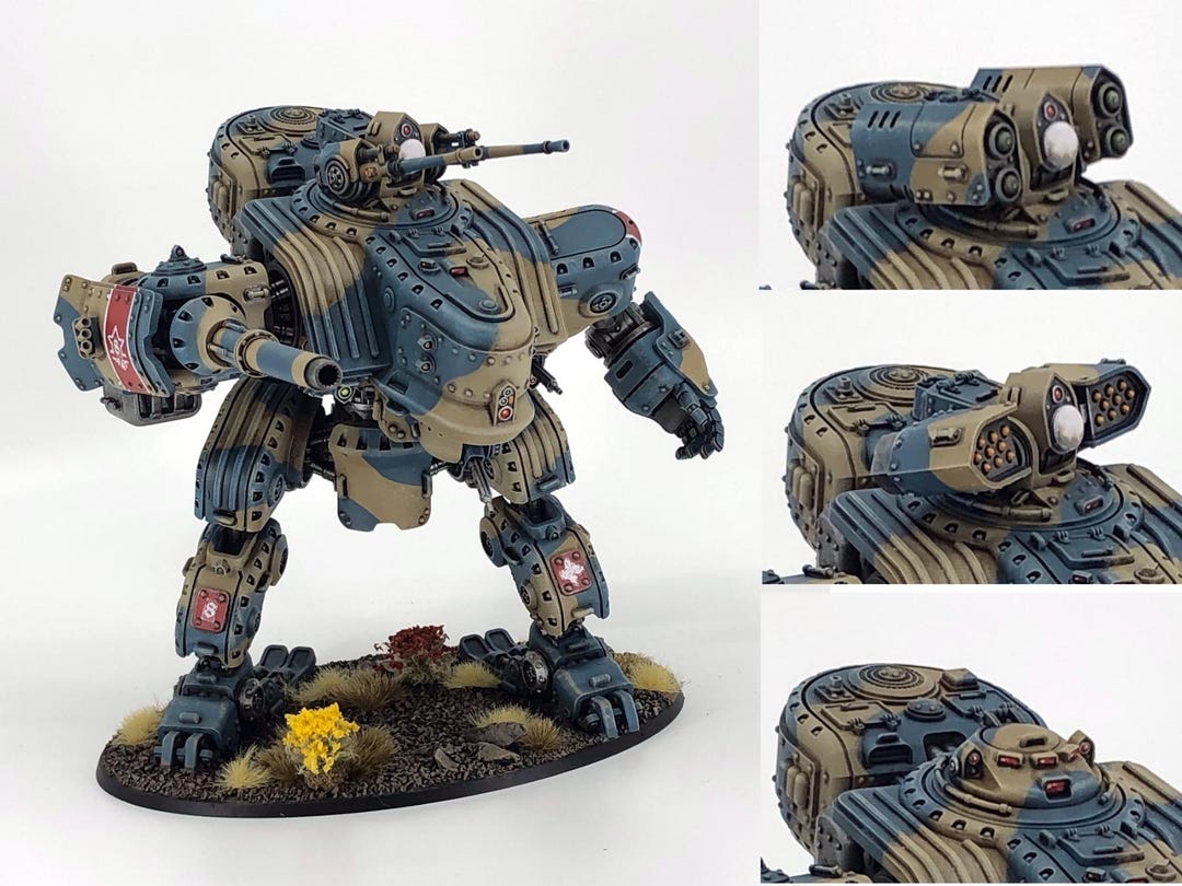 Balius Battle Strider 16K | 12K UHD by NFEYMA Miniatures | Grimdark ...