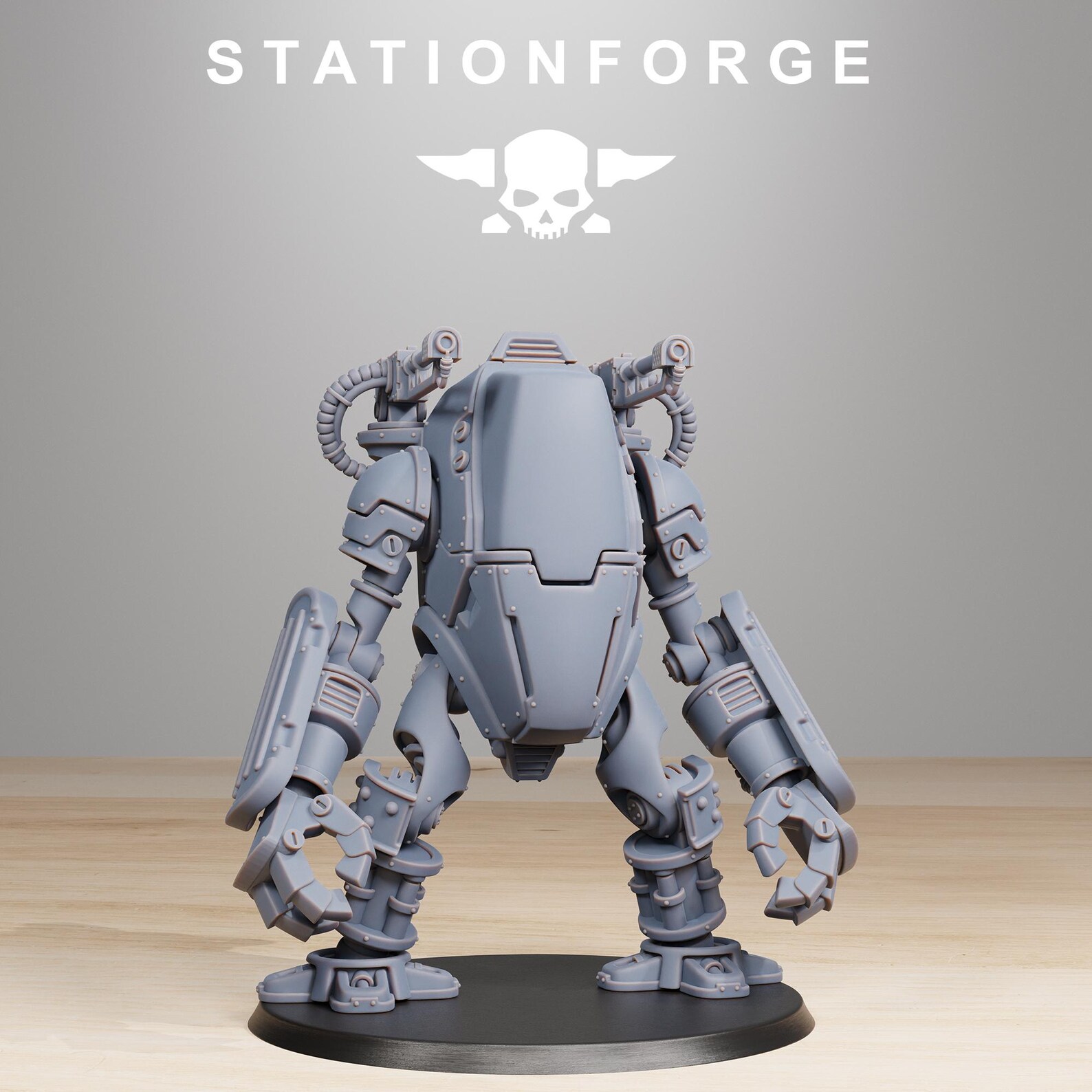 Scavenger Clanker + Base(s) by Station Forge Miniatures - Priests ...