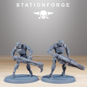 Astronet X1 Infantry (set of 10) + Base(s) by Stationforge - Xenos ...