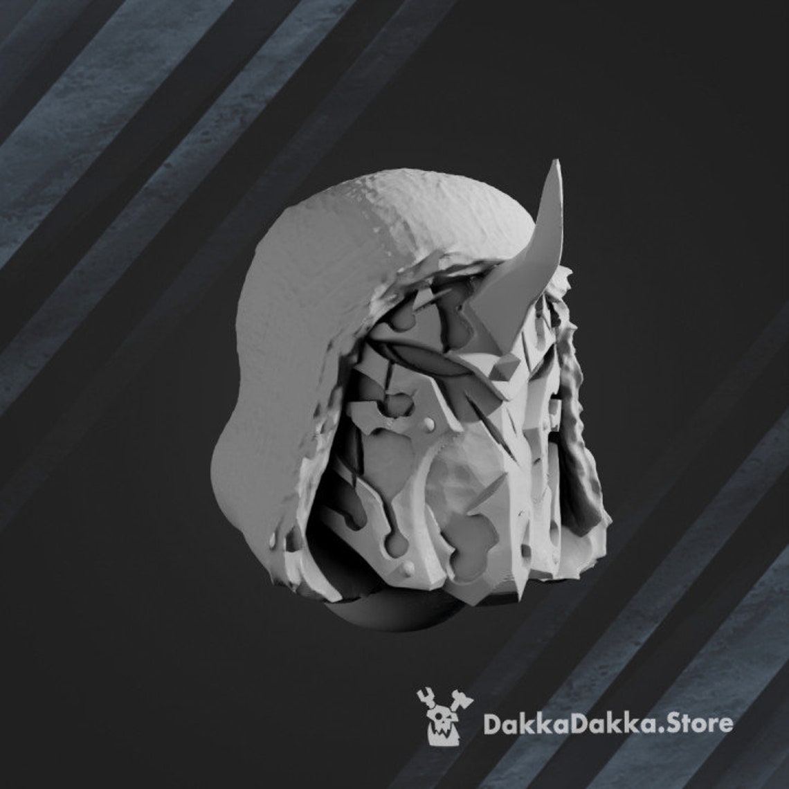 5 Predator Knights Helmets CW (set of 5) by Dakdak Miniatures ...