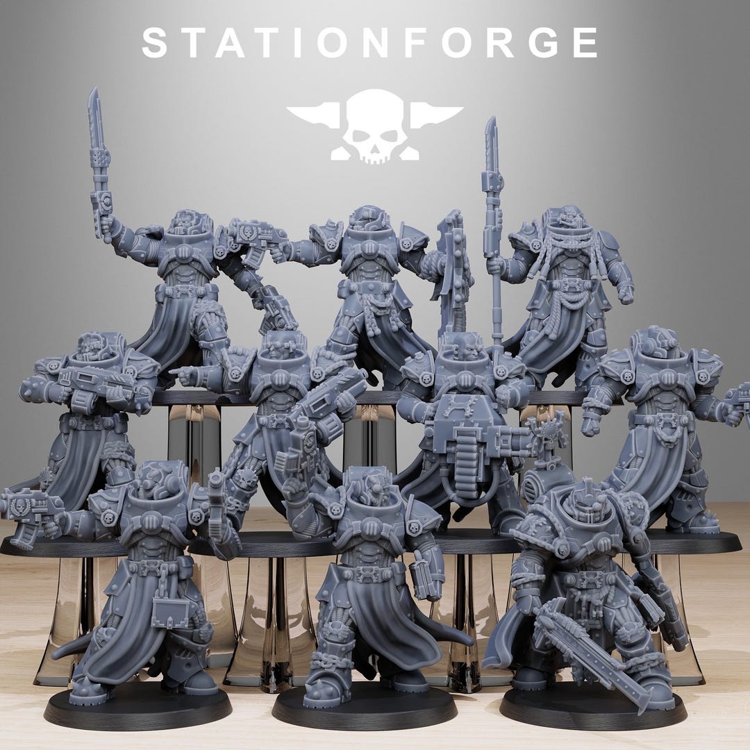 Socrates Legion Militants (10 Models) + Base(s) 12K | 16K UHD by ...
