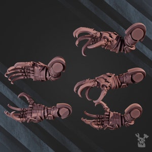 10 Nocturnal Claws Bundle (set of 5 Left+right) | OFFICIAL PREMIUM 8K ...
