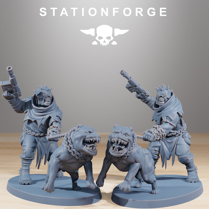 Corrupted Guard Nomads (set of 10) | Navy | Kill Squad | Mutant Pirate ...