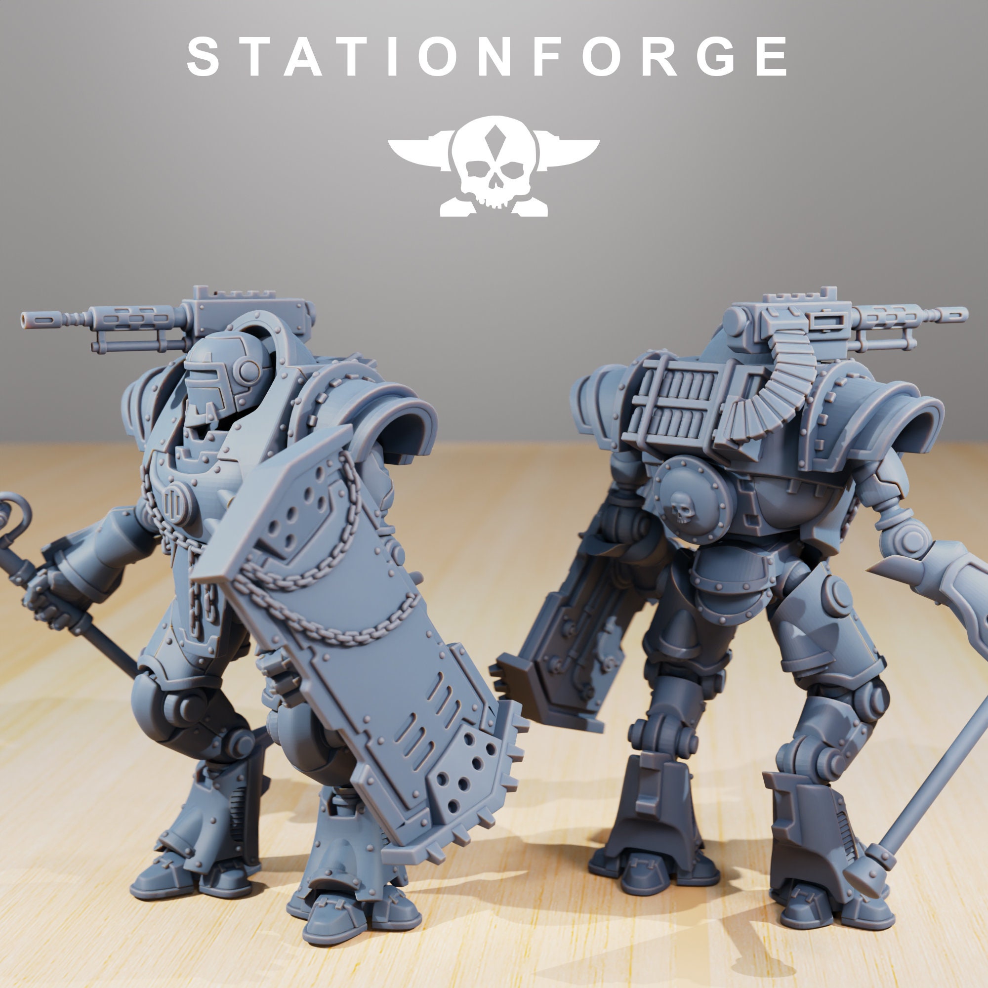 Scavenger Exutar Builder Kit - | Mars Droid War Machine Lancer Post ...