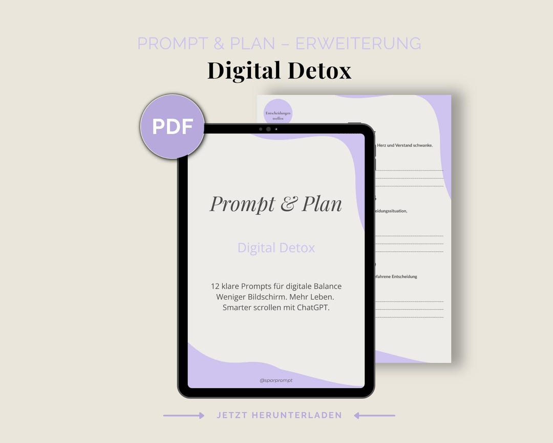 Digital Detox | 12 Prompts for More Conscious Media Consumption and ...