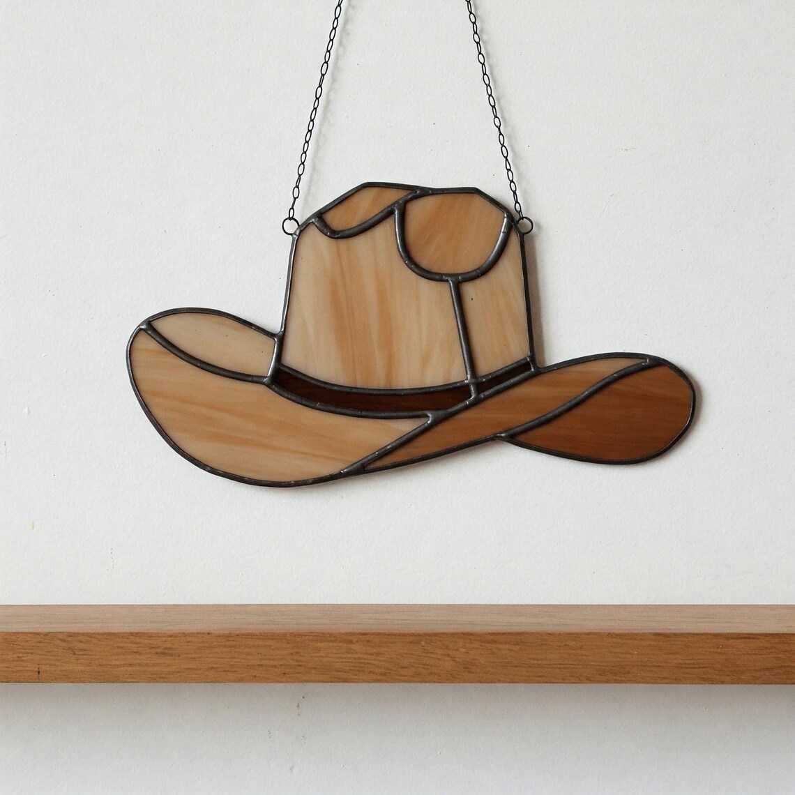 Cowboy Hat Stained Glass Suncatcher Pattern (PDF) - Etsy