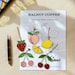 Colorful Fruits Stained Glass Pattern: Strawberry, Peach, Lemon, Cherry ...