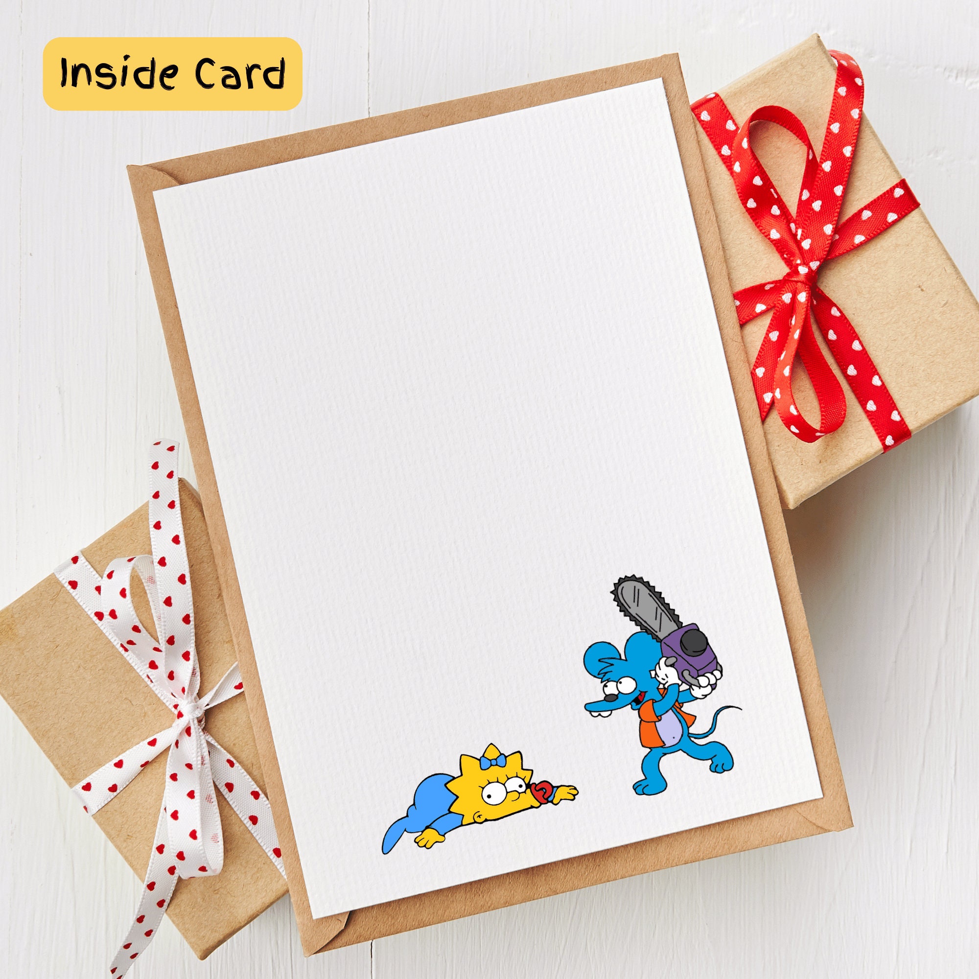 The Simpsons Card |personalised Simpsons Homer Marge Birthday Card ...