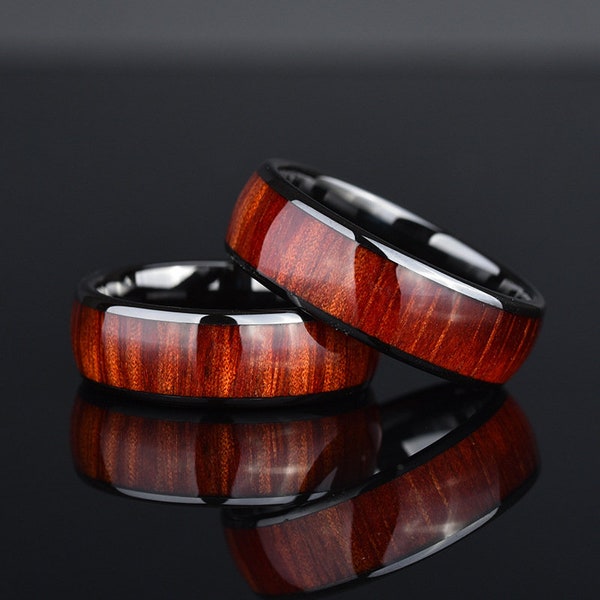 Wood Grain Ring - Etsy