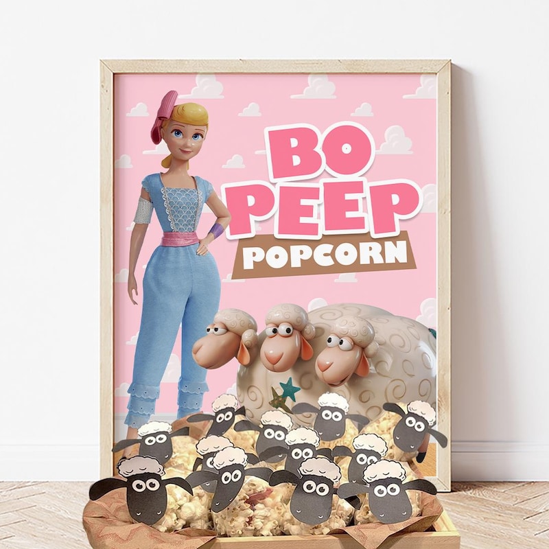 Popcorn Banner Template - Etsy UK
