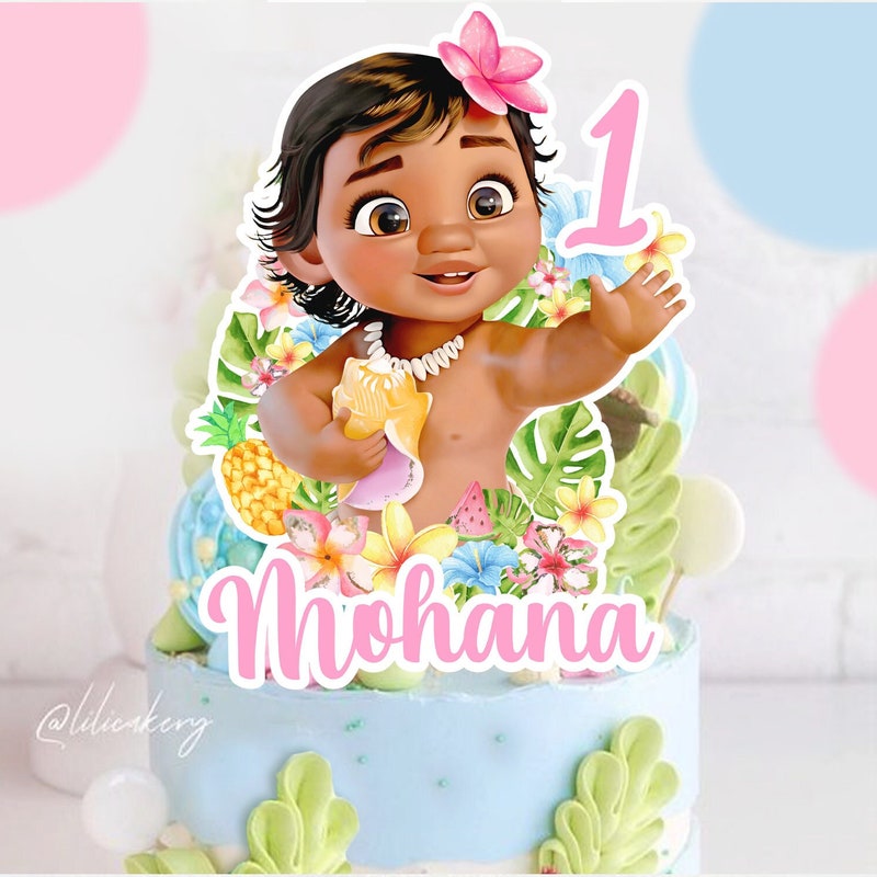 Moana Cake Topper - Etsy