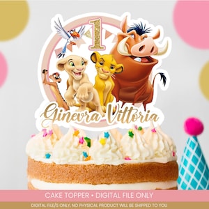 Lion King Nala Cake Topper Lion King Nala Birthday Cake - Etsy