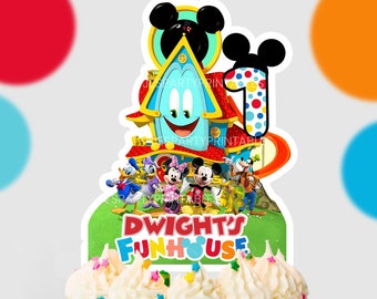 Mickey Mouse Funhouse Svg - Etsy Australia