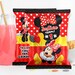 Minnie Mouse Pink Chip Bag, Minnie Mouse Pink Chip Bag Label, Minnie ...