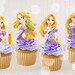 Tangled Rapunzel Cupcake Topper Tangled Rapunzel Printable - Etsy