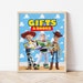 It's a Boy Story Gifts and Books Party Sign, It's a Boy Story, Toy ...