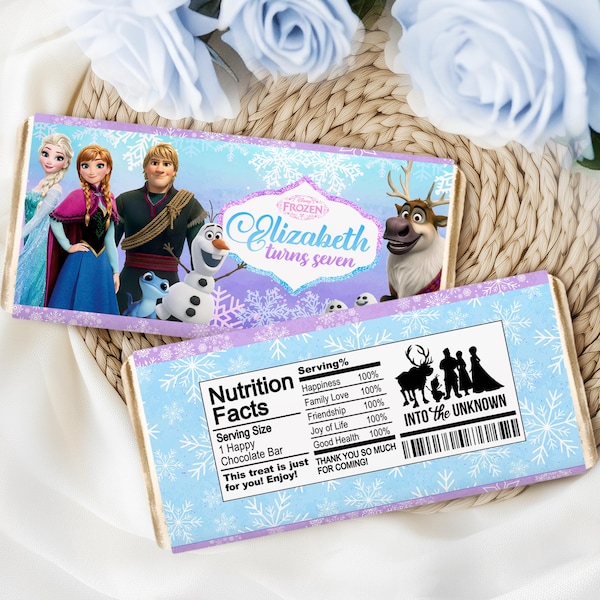Frozen Wrappers - Etsy